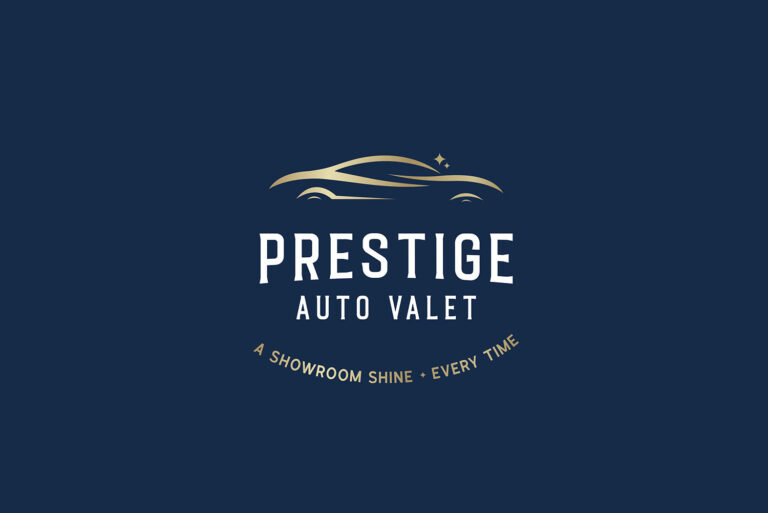 Branding & Logo Design - Prestige Auto Valet - Envy Web+Design