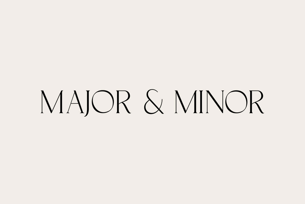 Logo Redesign - Major & Minor - Envy Web + Design
